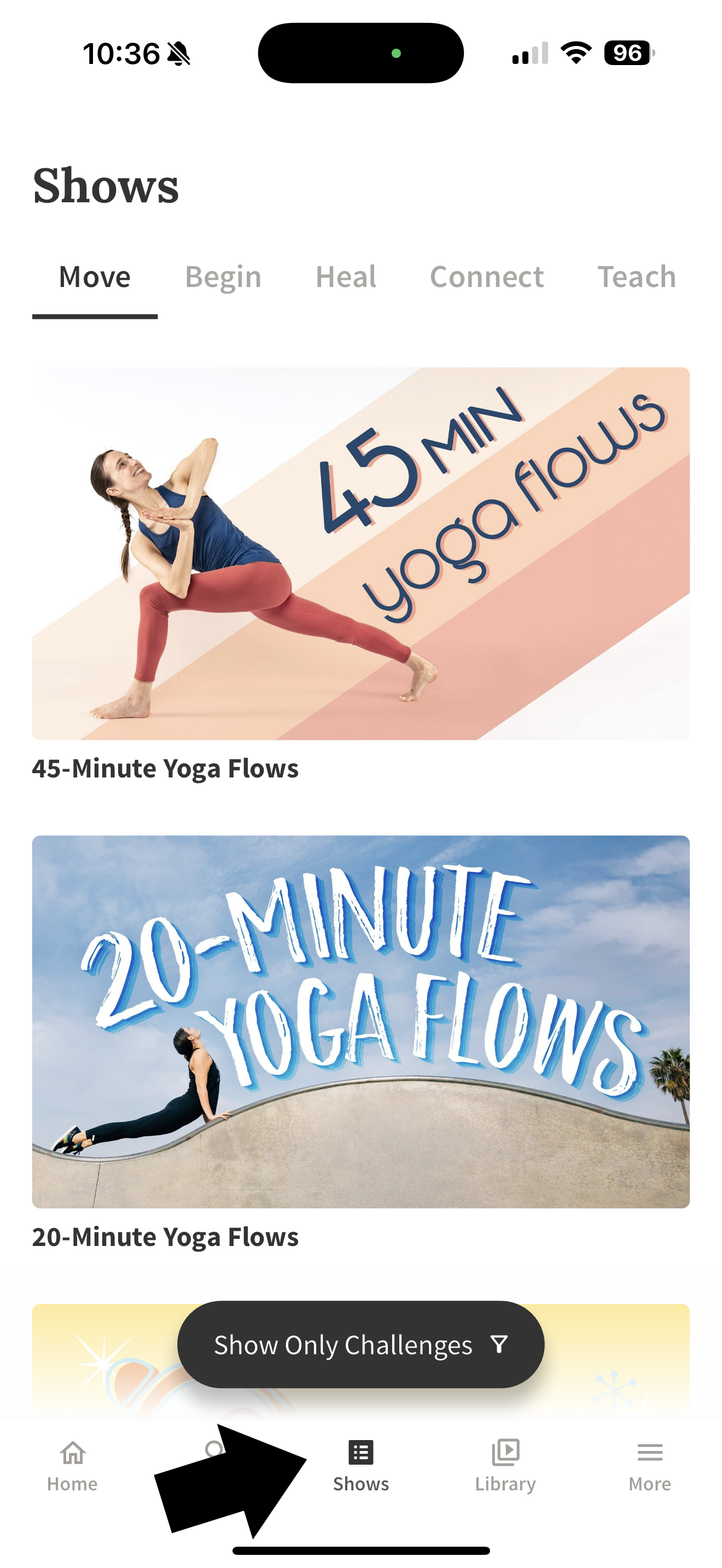 What is a Show? – Yoga Anytime Help Center